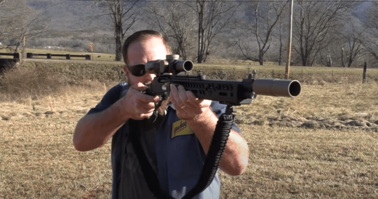 SME Muzzle Device "Odd but Not Deafening" - Pat RMG - Witt Machine